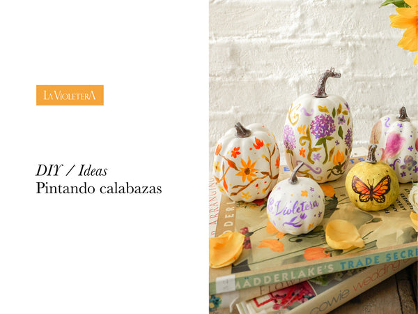 DIY Ideas para decorar calabazas